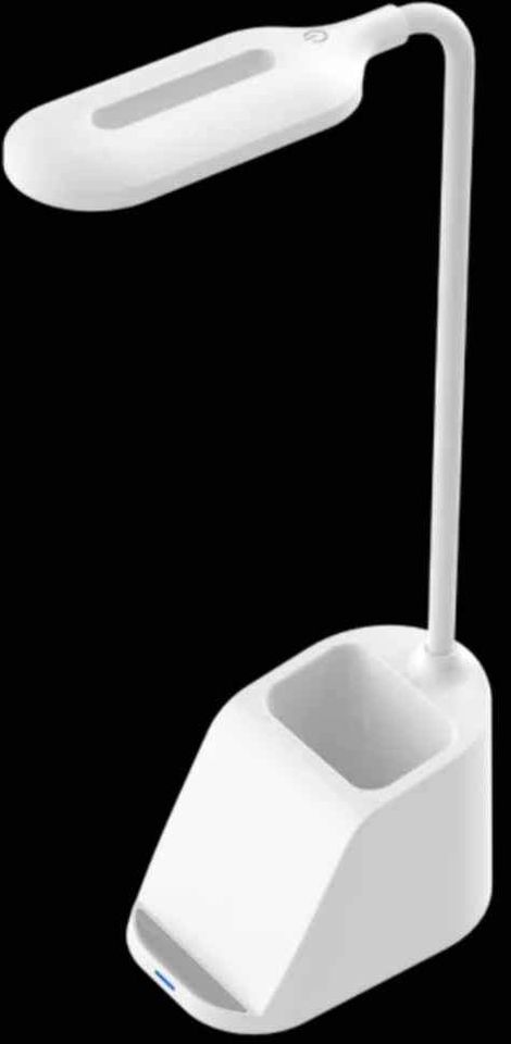 3-in-1 Modern style LED desk lamp Pen holder Mobile wireless charging ...